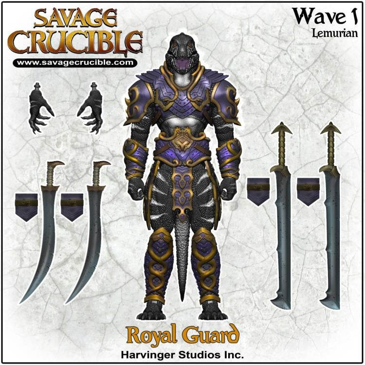 Savage Crucible - Royal Guard – Articulated Empire, LLC