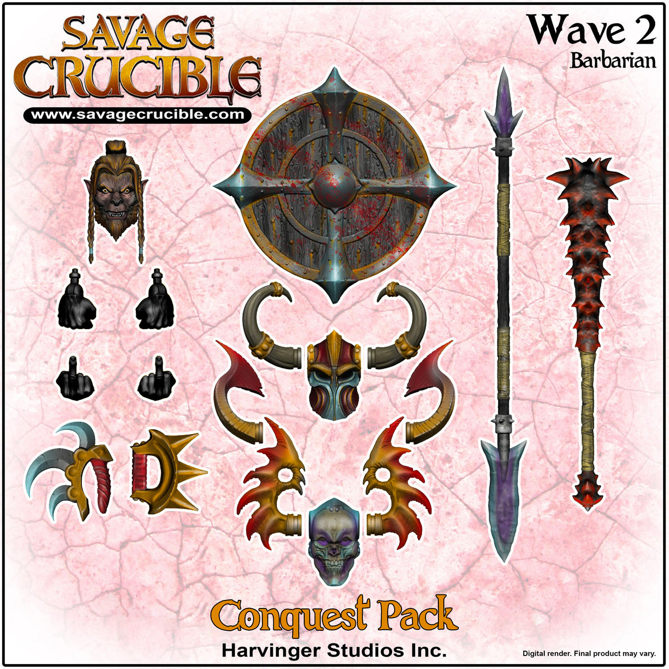 Savage Crucible Wave 2 Conquest Pack – Articulated Empire, LLC